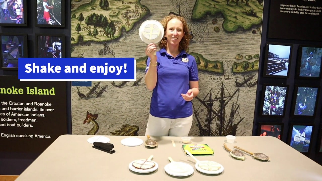 Turtle Shell Rattle Craft - YouTube