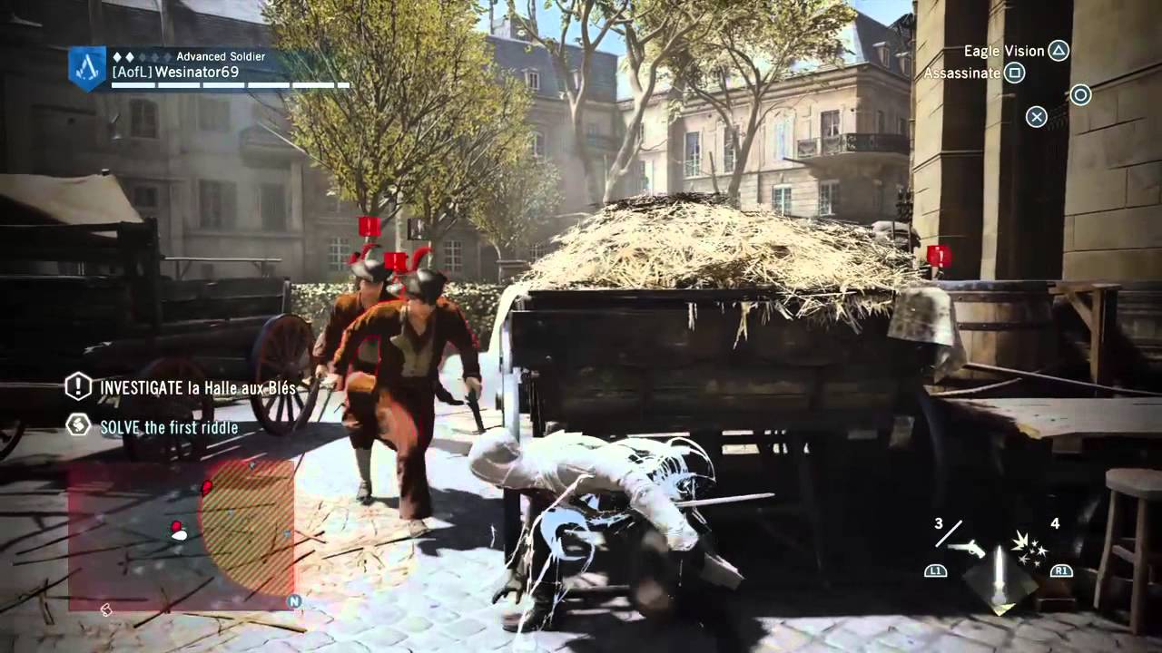 Assassin's Creed Unity Launch Bugs - YouTube