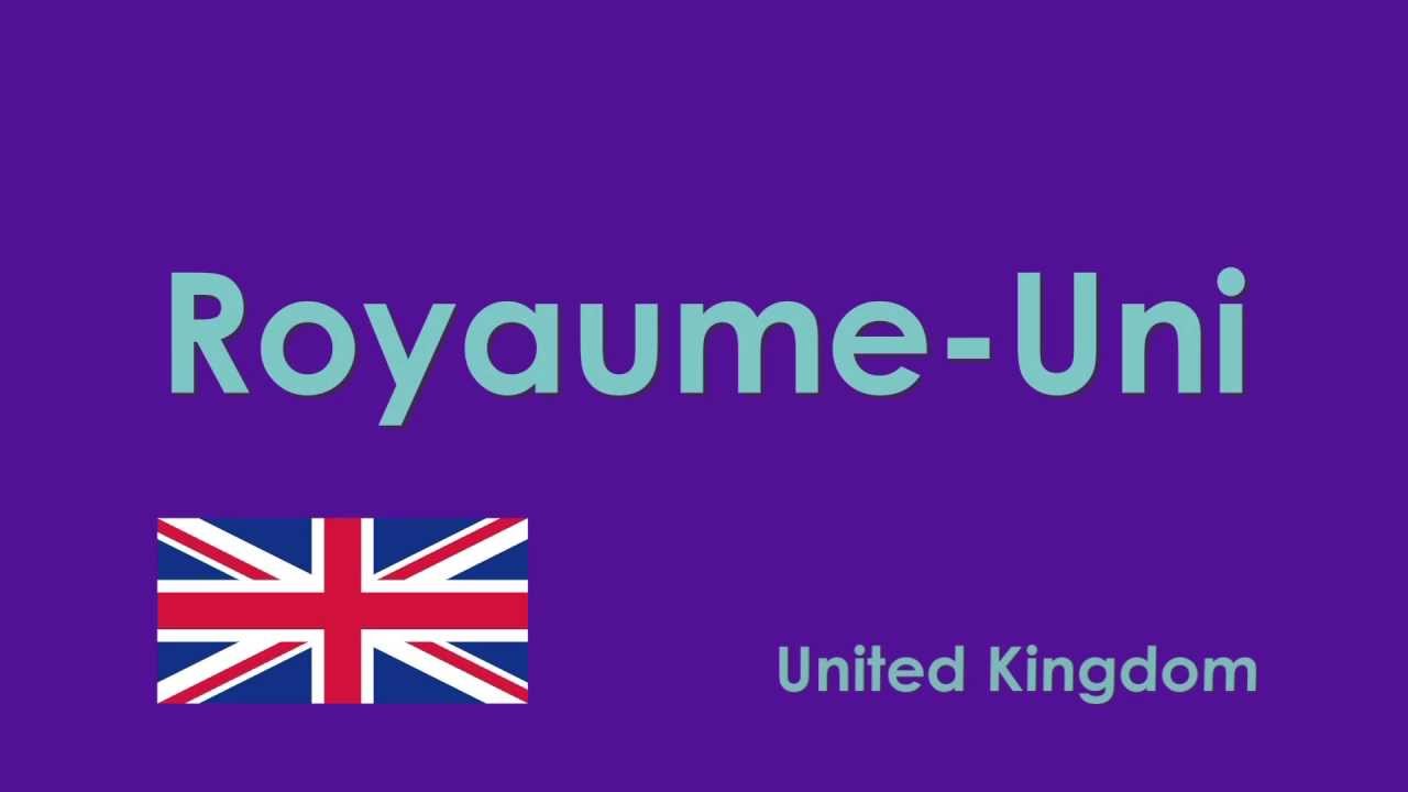 Learn French - Vocabulary - European countries - YouTube