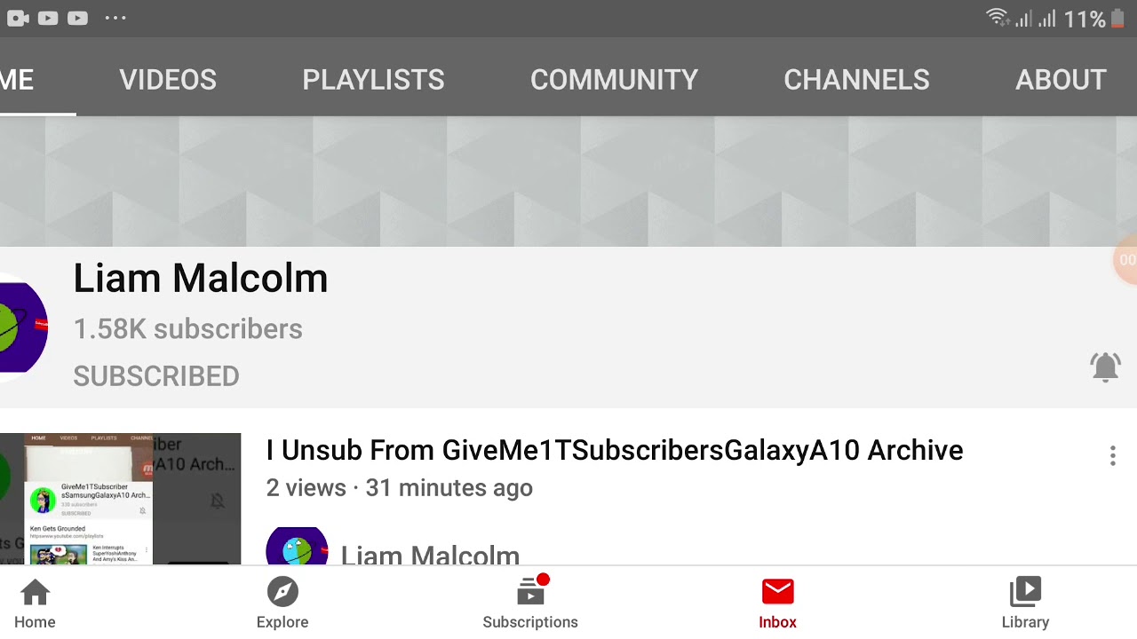 I UNSUBSCRIBE LIAM MALCOLM!!!!!!!!!!!!!!!!!!!!!!!!!! - YouTube