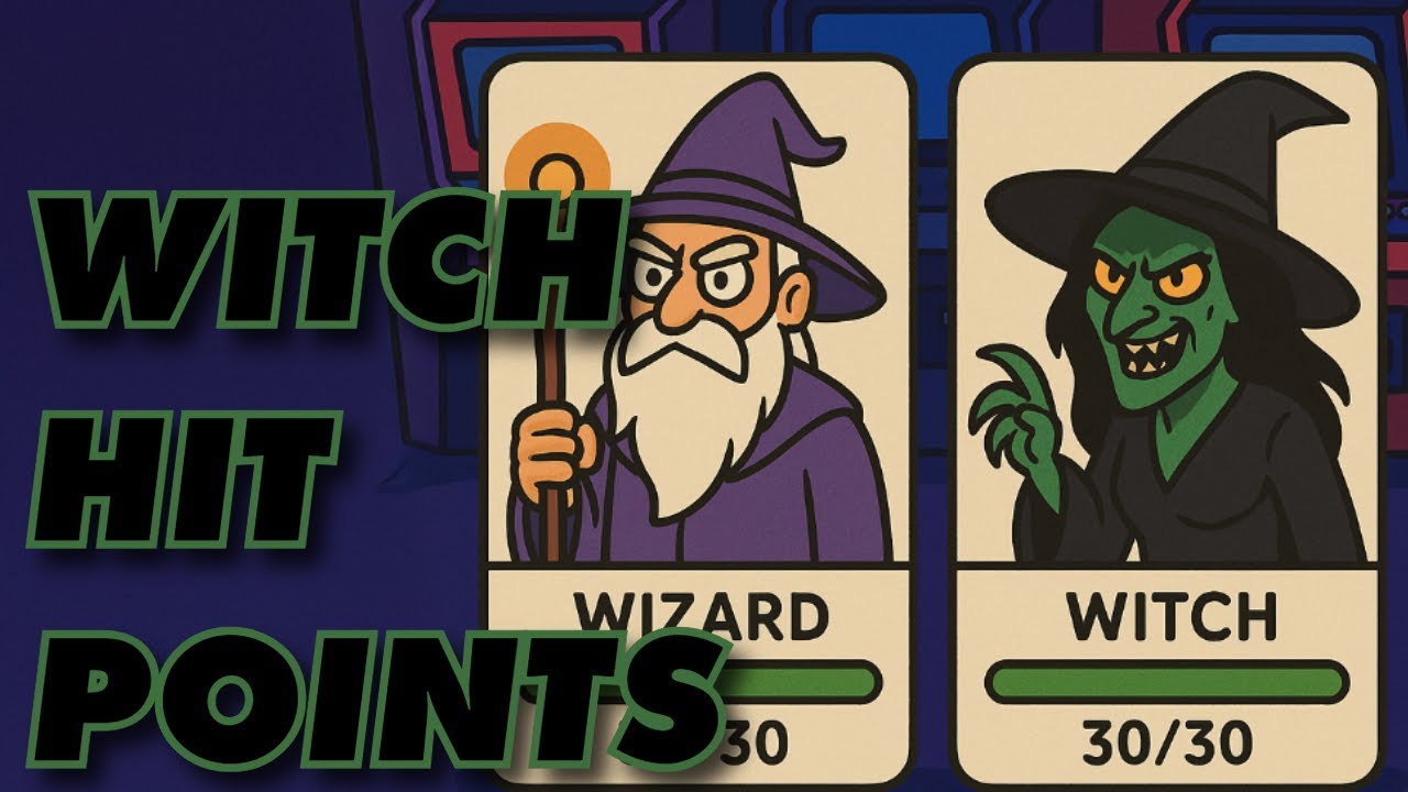 Coding 4 Kids: Part 36 Vid 3 Giving the Witch Hit Points - YouTube