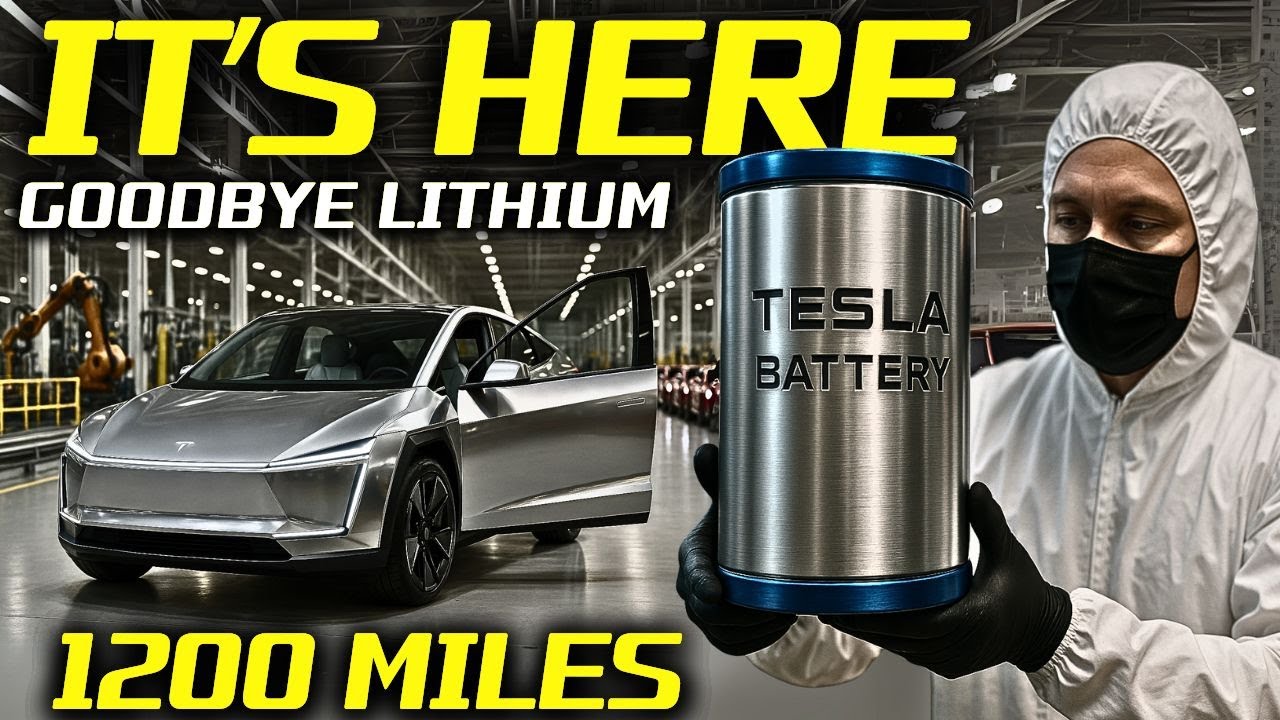 NEW TESLA BATTERY Aluminum-Ion - Prismcore Model 2 1,200 miles, 5-min ...