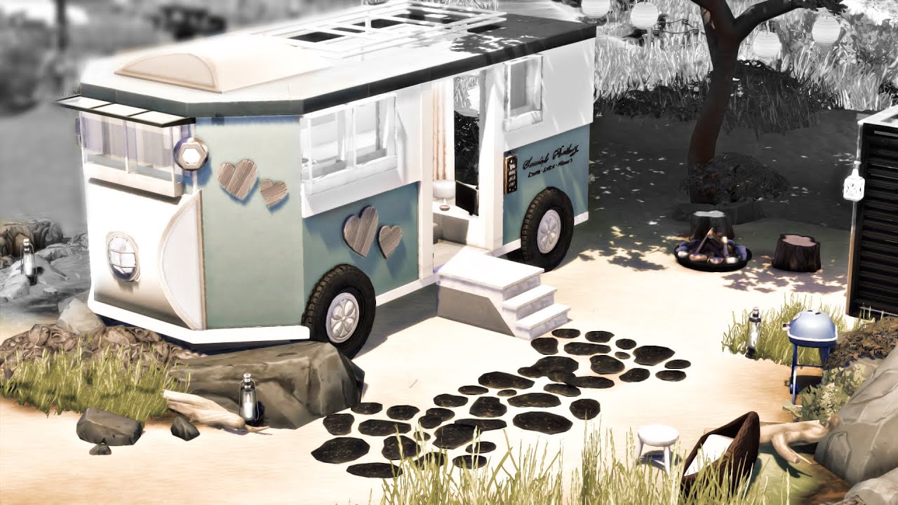 VW HOLIDAY BUS. *THE SIMS 4. *STOP MOTION. *NOCC. - YouTube