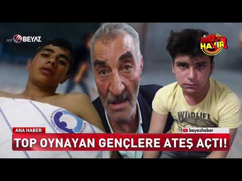 TOP OYNAYAN GENÇLERE ATEŞ AÇTI!