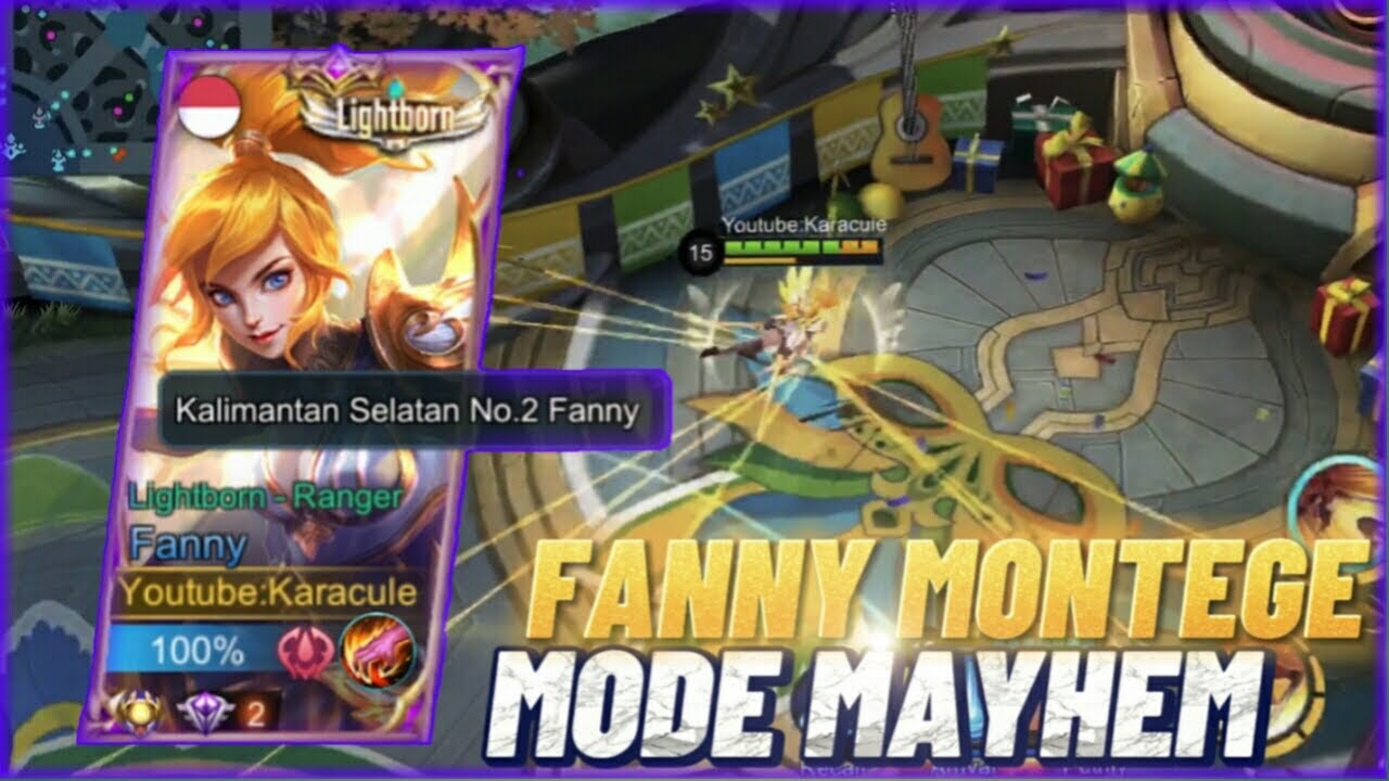 SUPER AGGRESSIVE FANNY MONTAGE MAYHEM BY KARACULE | MLBB - YouTube