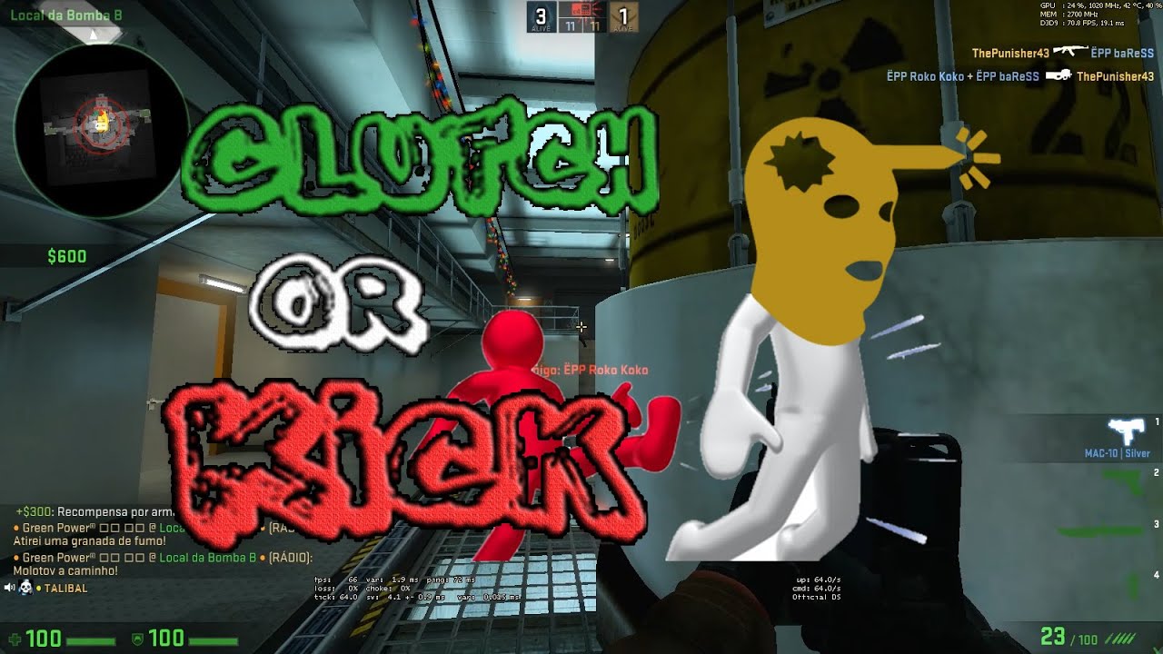 CS:GO | "Please don't kick me!" | Green Power - YouTube