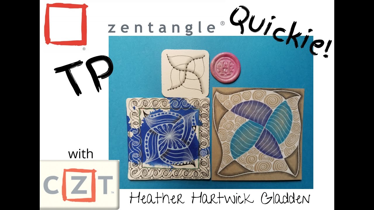 TP | Zentangle® Quickie - YouTube