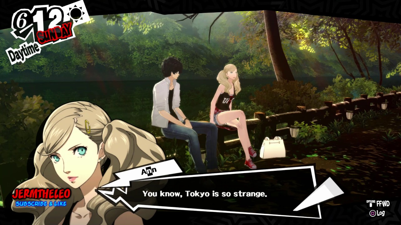 Persona 5 - Talkin' to Igor/Hangin' w Ann (Fool Confidant/Lovers ...