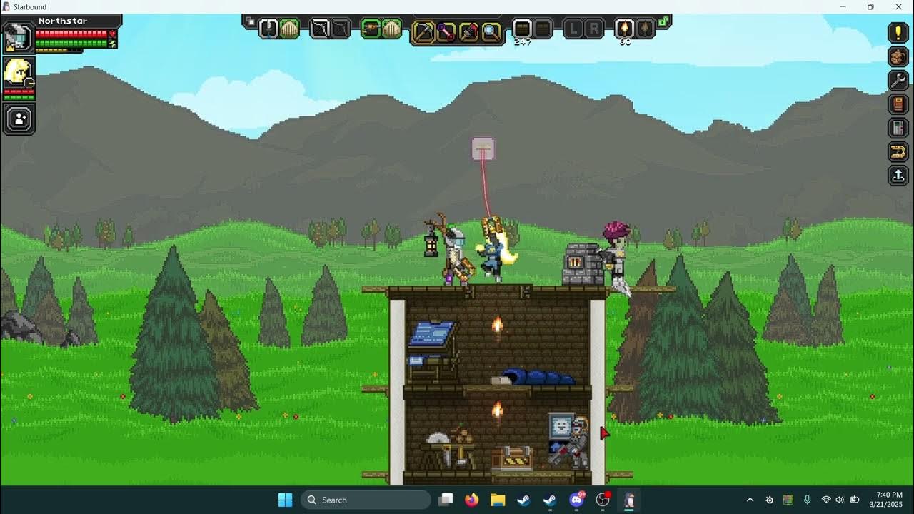 A New Starbound Story, Pt2- Northstar Plays: Starbound, Multiplayer (Ep2) - YouTube