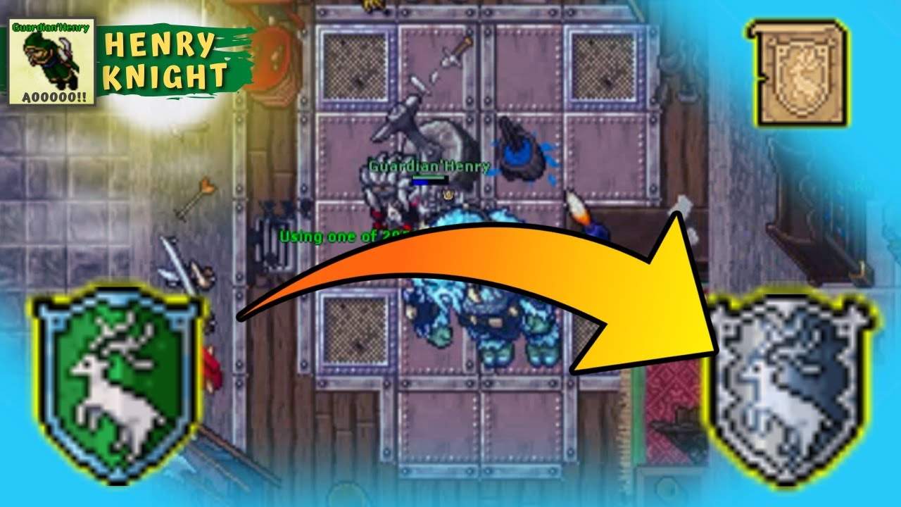 TIBIA - COMO CONSEGUIR E COMO FAZER O REFINED STAG SHIELD 🔥 - YouTube