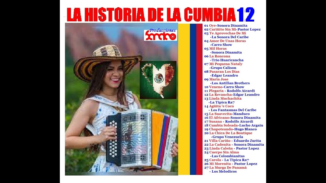 HISTORIA DE LA CUMBIA 12 • Las Más Populares • EL DISCO DEL MILLON ...
