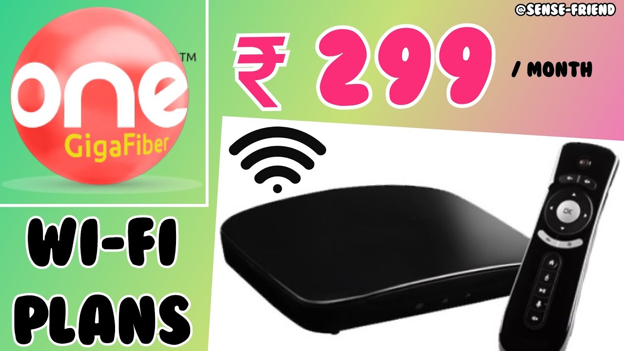 ONE BROADBAND Plans | Wi-Fi Service - YouTube