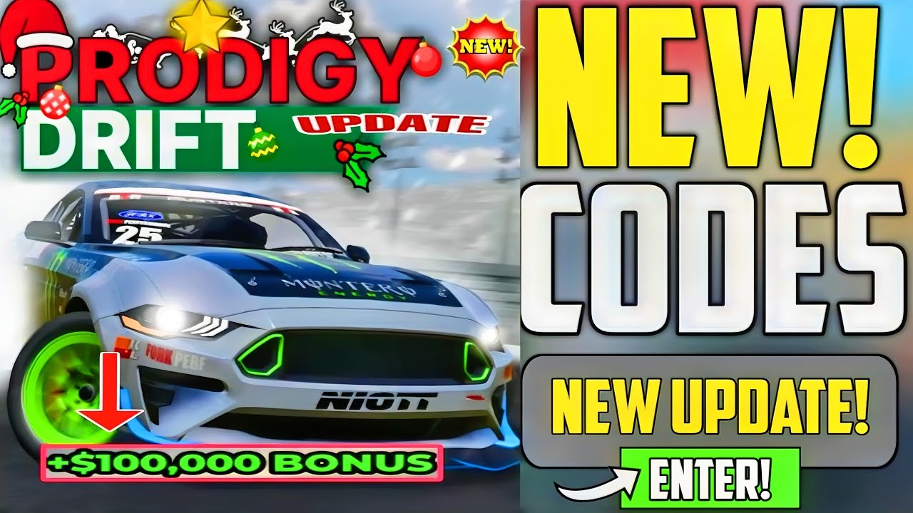 [ ️]⚠️NEW UPDATE💥CODES- PRODIGY DRIFT ROBLOX CODES- CODES FOR PRODIGY DRIFT 2025 - YouTube
