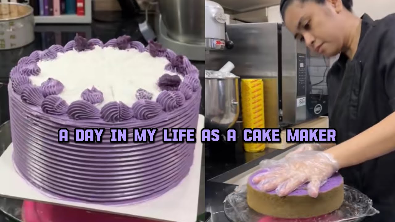 Day 2 of 100 days Challenge | Ube Cake | Vlog - YouTube