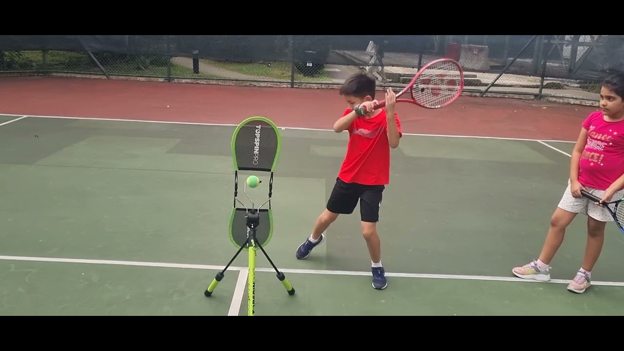 Progressus Sports/ tennis top spin pro - YouTube