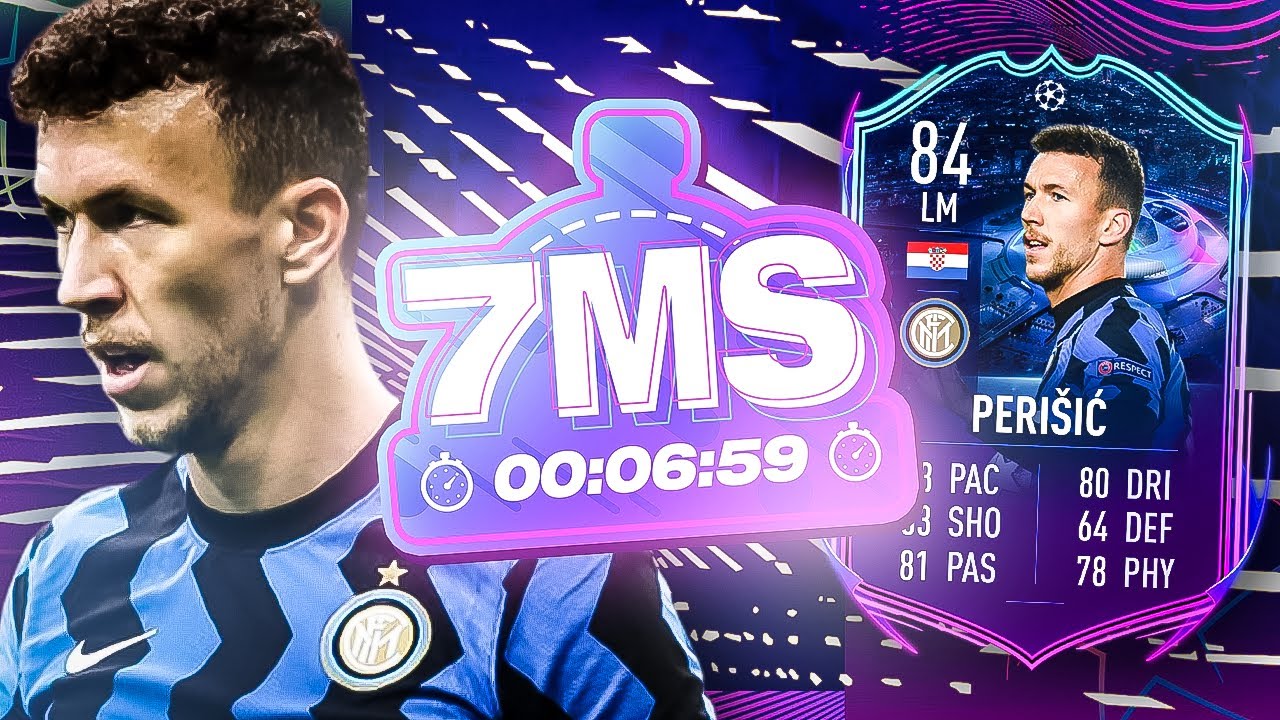 Ucl Rttf Ivan Perisic 7 Minute Squad Builder Fifa21 Youtube