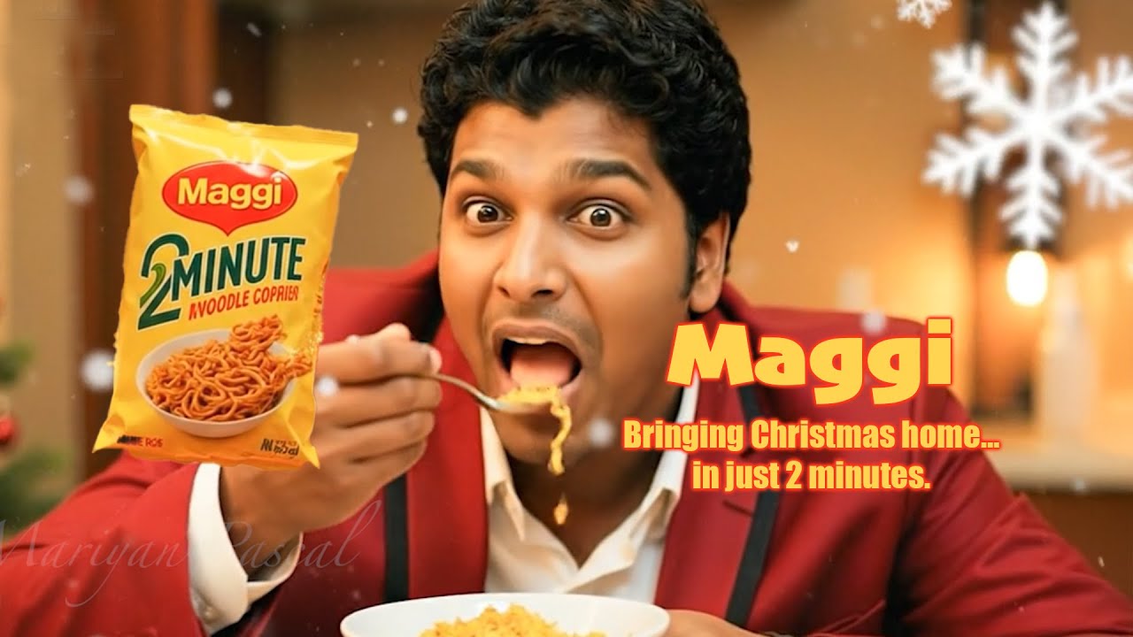 Maggi's 2-Minute CHRISTMAS Miracle An Ad by Mariyan Pascal - YouTube