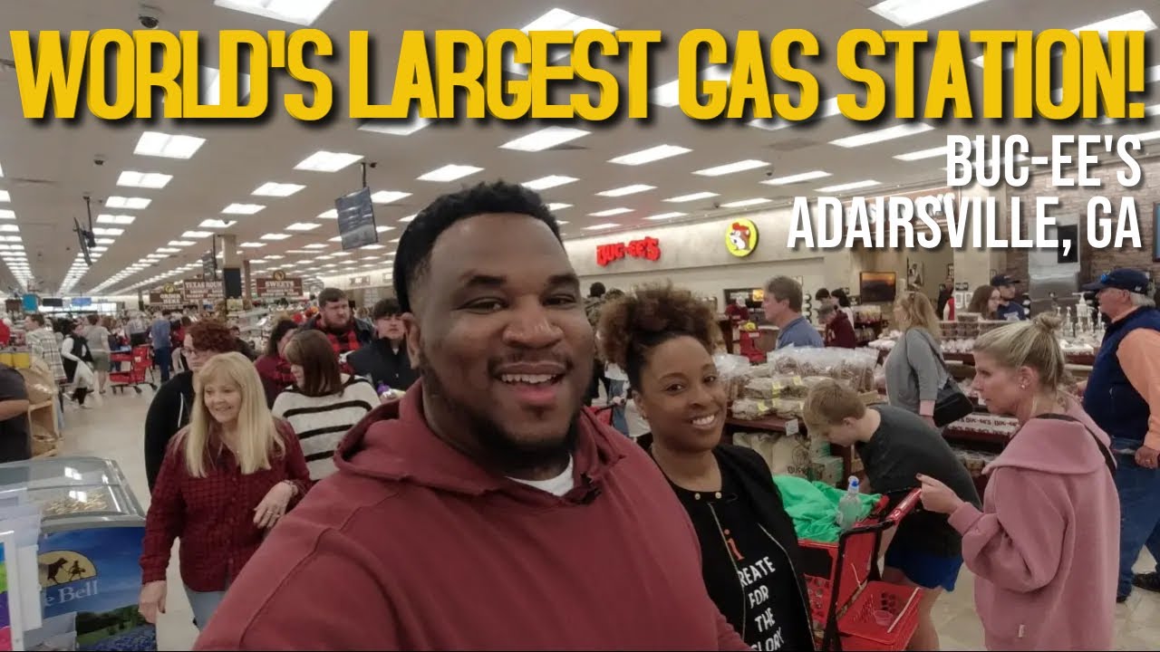 BUC-EE'S THE WORLD'S LARGEST GAS STATION | UNBELIEVABLE BRISKET! - YouTube