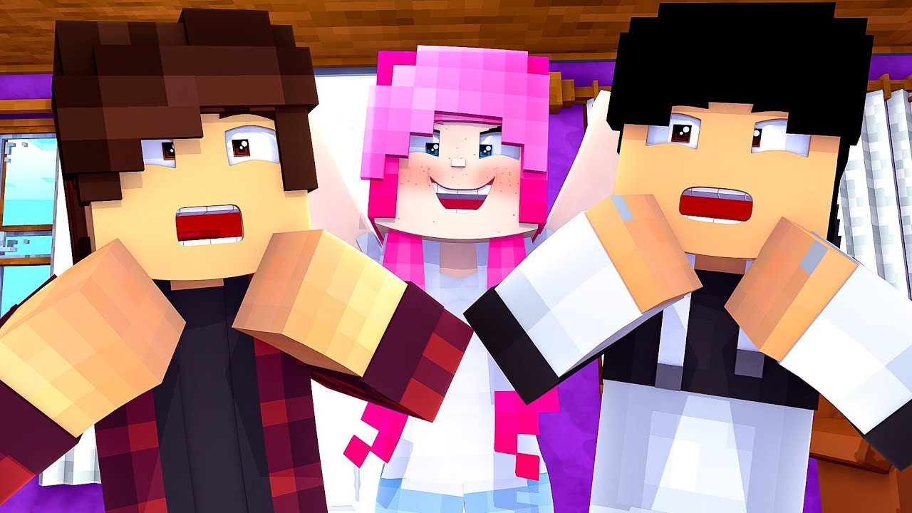 "OUR NEW HOUSE !!" | Minecraft Roomies- Minecraft Roleplay - YouTube