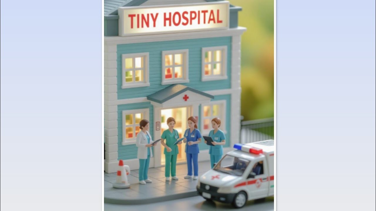 Miniature Tiny Hospital | Mini Doctor aur Nurse ne Chhoti Patient ka ...