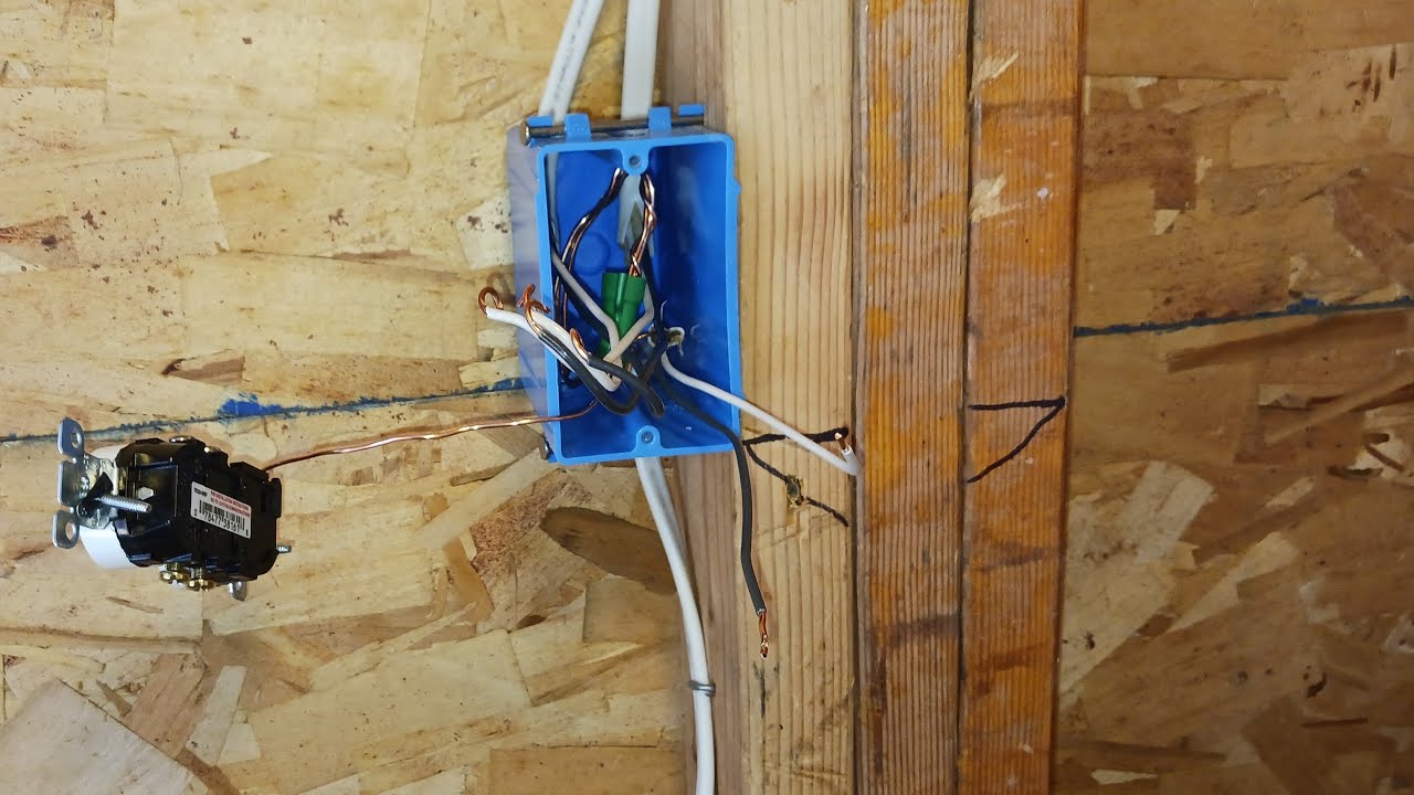 How not to wire a receptacle when 3 cables are present in the junction ...