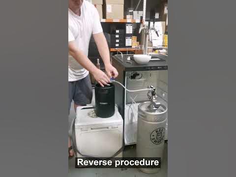 Perfect fill with iKegger 2.0 Auto Filler: tap to keg or keg to keg # ...