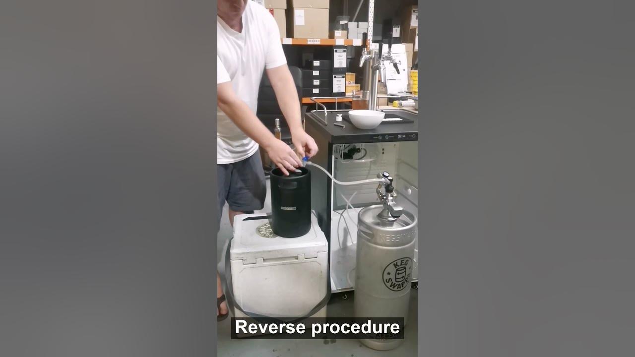 Perfect fill with iKegger 2.0 Auto Filler: tap to keg or keg to keg # ...