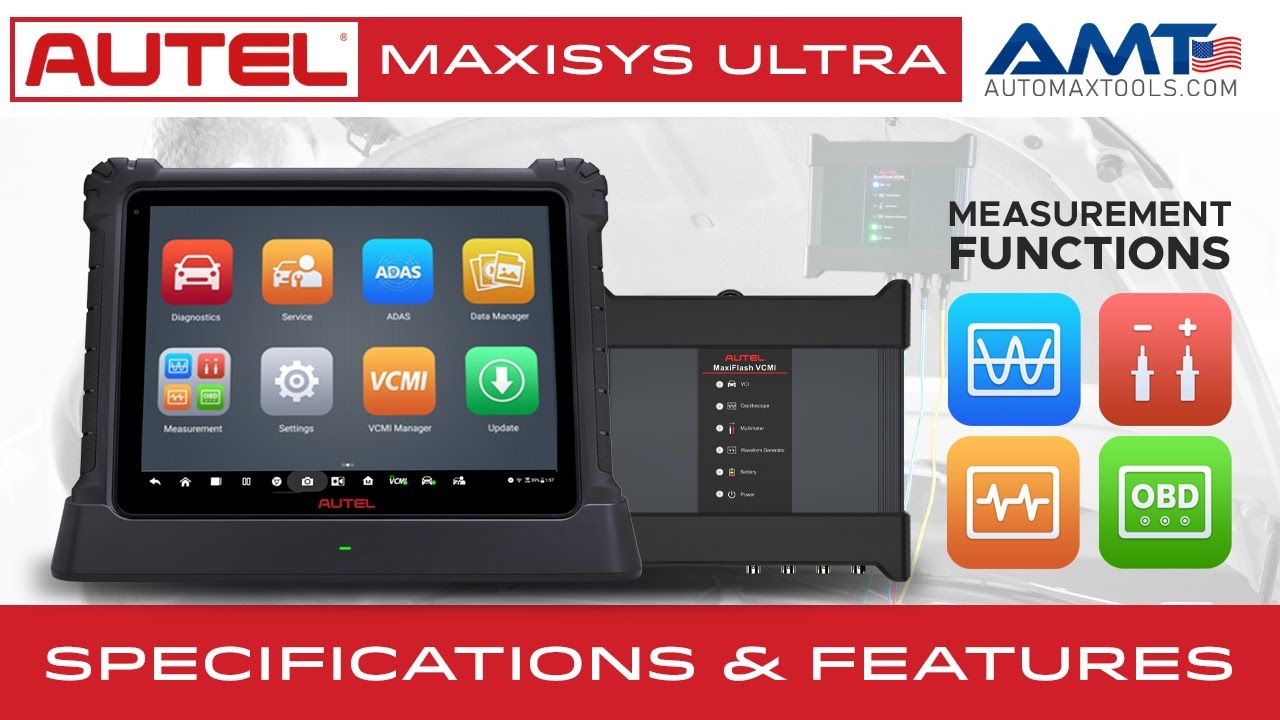 Autel MaxiSys ULTRA - Specifications & Features - Automax Tools - YouTube