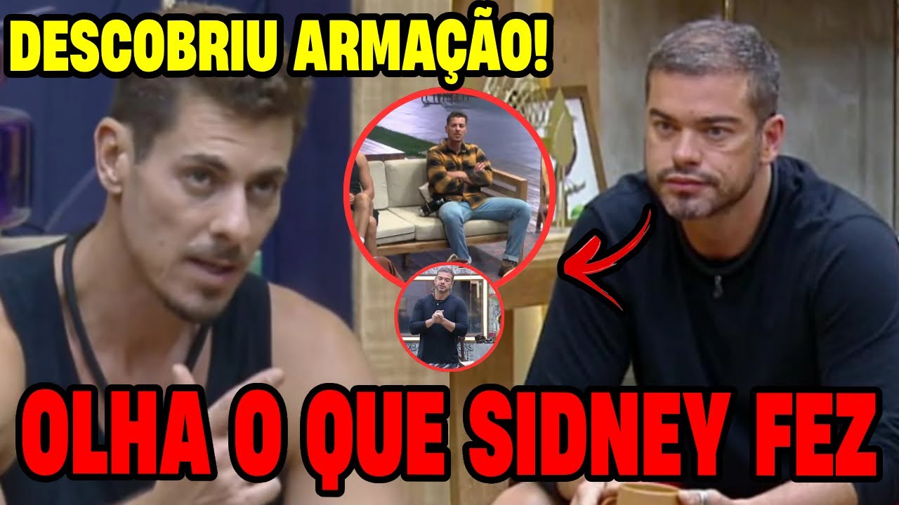 🚨 Sacha Descobre A Pior Armação De Sidney Na Reta Final De A Fazenda 16 ...