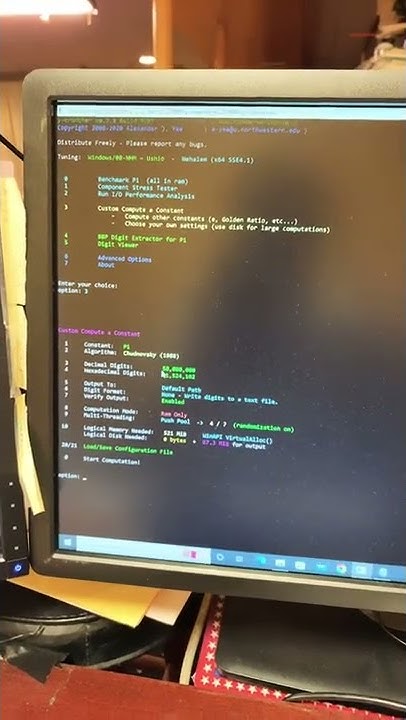 Calculate Pi to Millions of Digits - YouTube