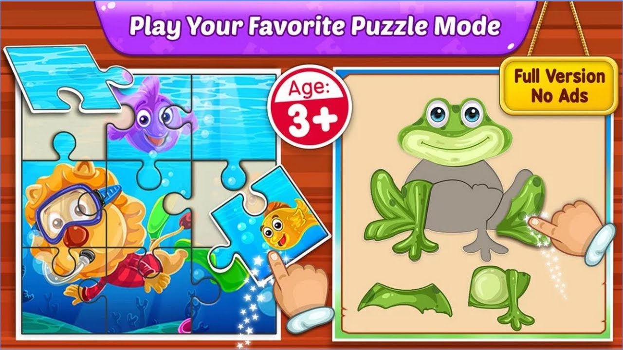 Puzzle Kids: Animals Shapes and Jigsaw Puzzles - Picture Mystery (part ...