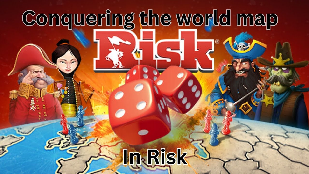 Conquering the World Map in Risk - YouTube