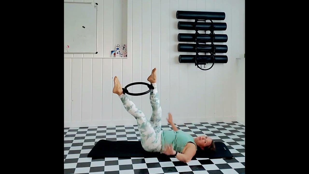 15 Minute Pilates Ring Workout Youtube