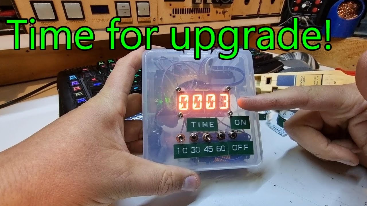 Kitchen Timer upgrade | Digispark to Uno - YouTube