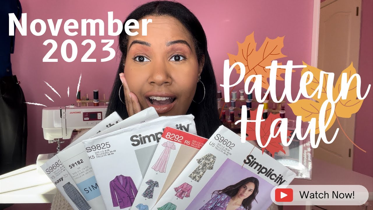 November Pattern Haul 2023 - YouTube