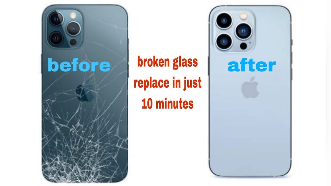 your mobile Broken back Glass change in 10 minutes - YouTube