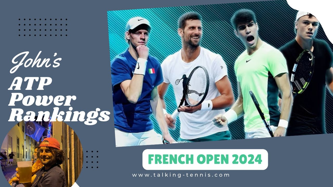 John's ATP French Open 2024 Power Rankings - YouTube