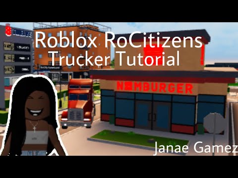 Roblox RoCitizens Trucker Update Tutorial - YouTube