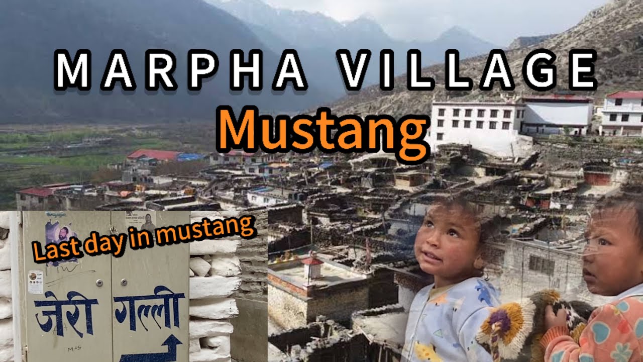 Last day of mustang || Marpha gau || best part of mustang || @S ...