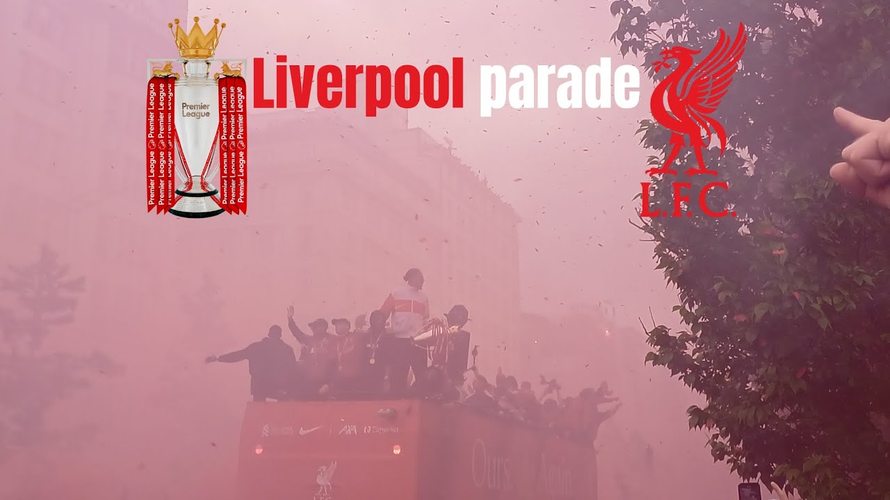 Liverpool Fc Victory parade ||Liver building|| - YouTube