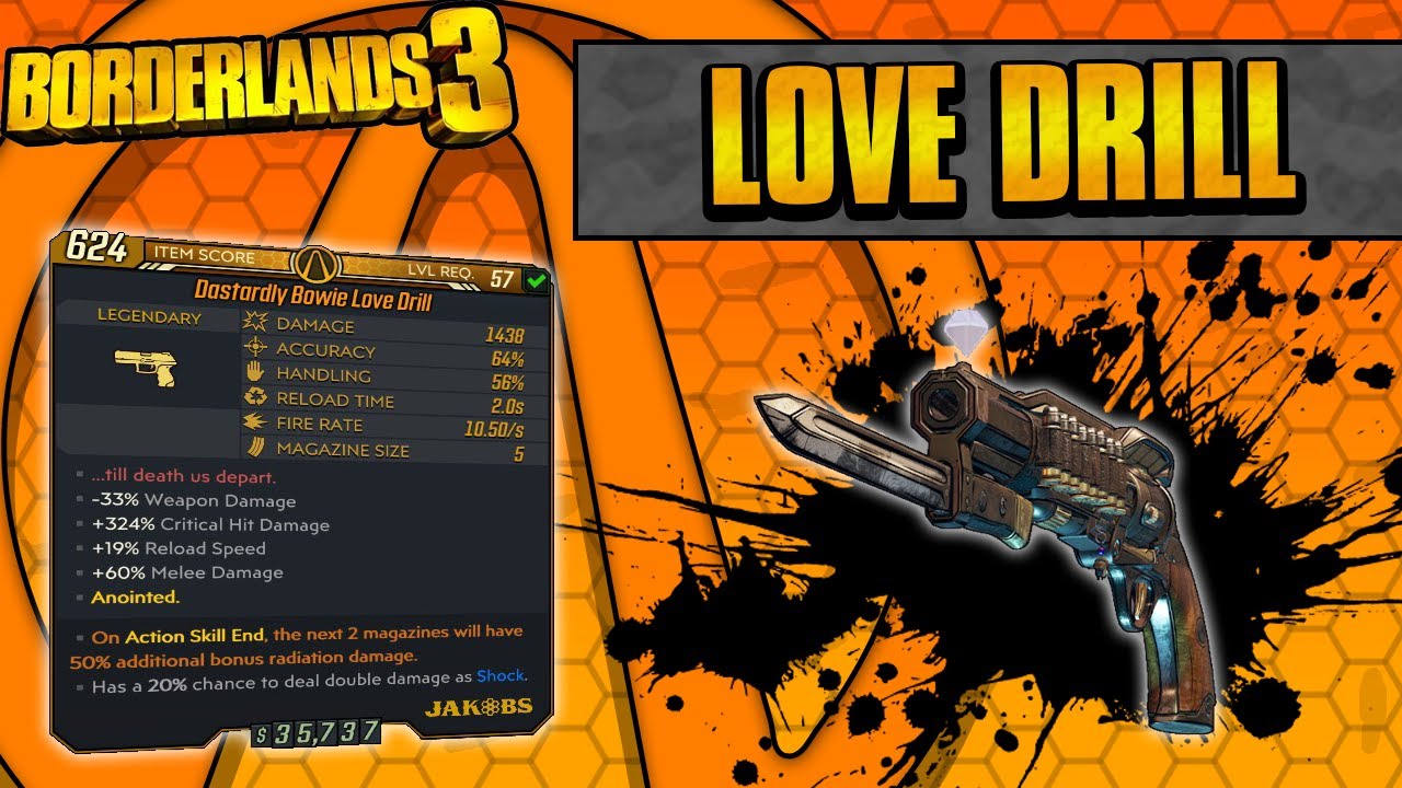 Borderlands 3 | Love Drill Legendary Weapon Guide (Ammo Regen + Massive ...