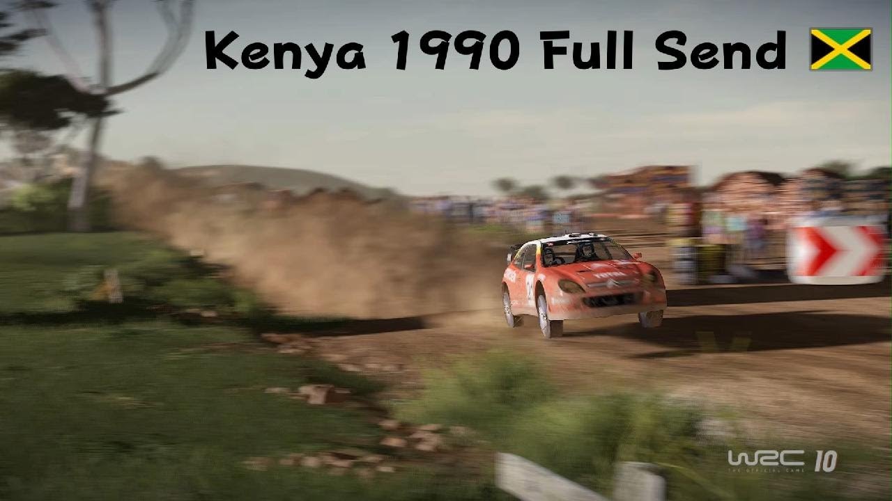 WRC 10 FIA World Rally Championship Kenya 1990 Rally Full Send Citroen ...