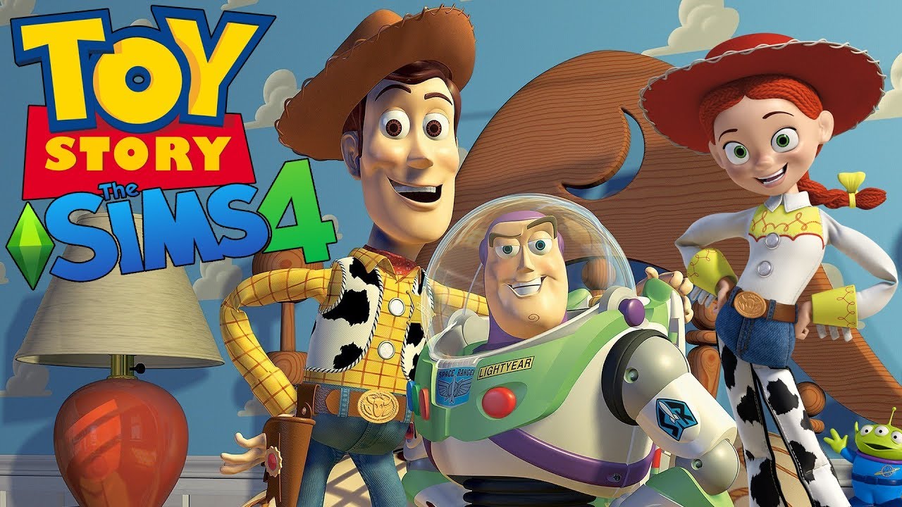 WOODY, JESSIE, ALIEN & ANDY!! - The Sims 4 Toy Story Character Creation ...