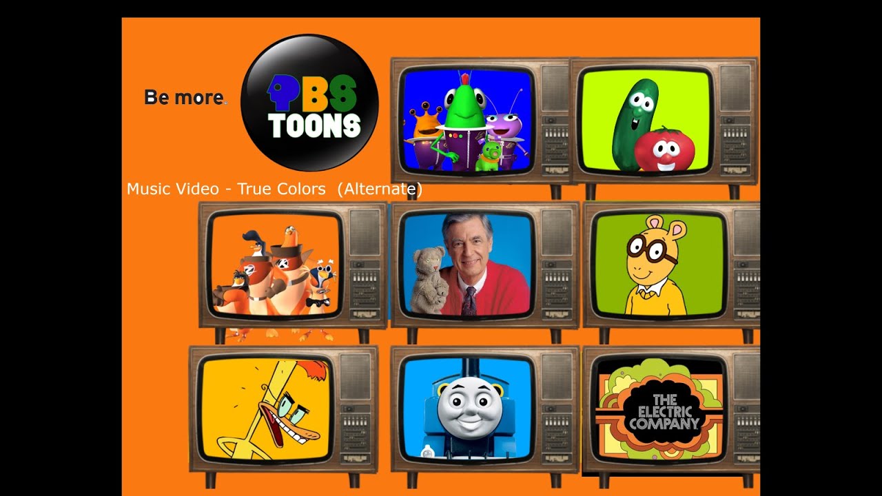 Be More PBS Toons: Music Video - True Colors (Alternate) - YouTube