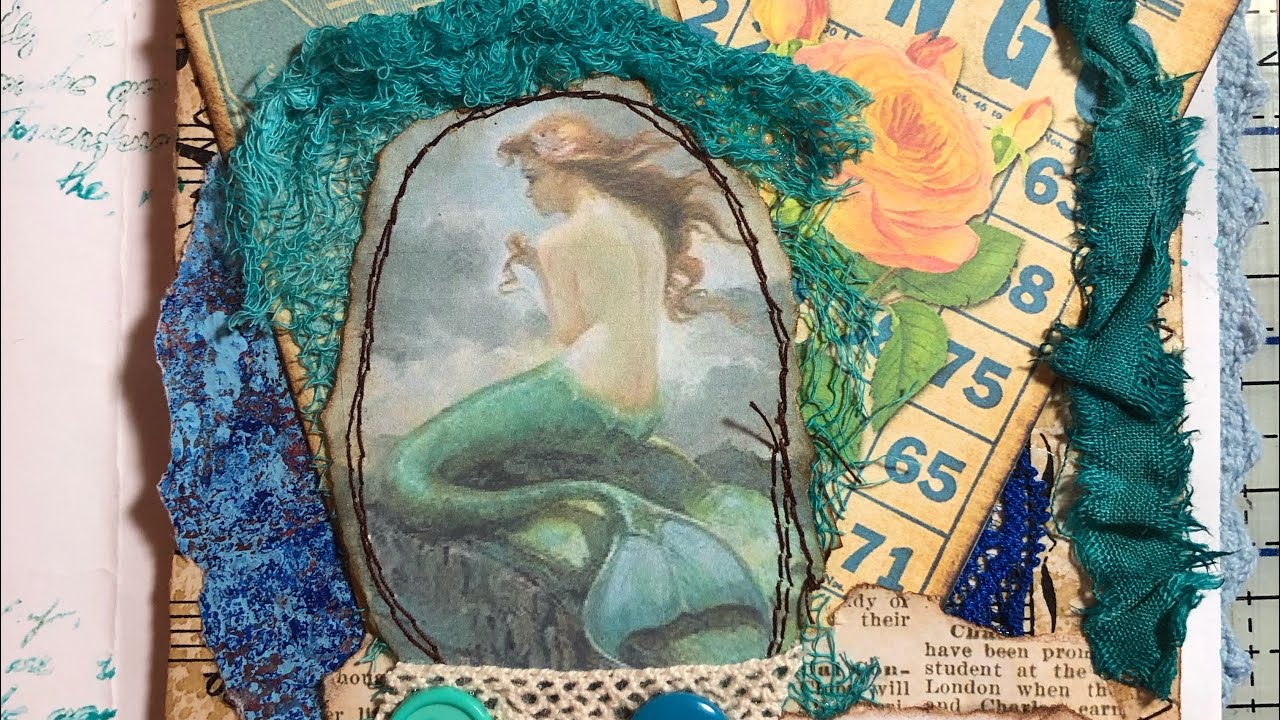 Deep Blue Sea Journal - Pockets and A Flip - YouTube