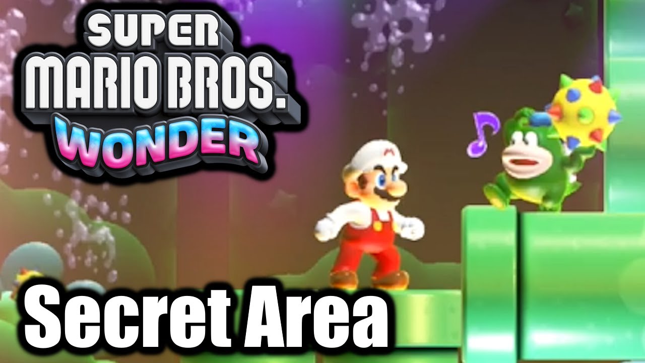 Spikey Dance Number - Super Mario Bros Wonder Secret Area - YouTube