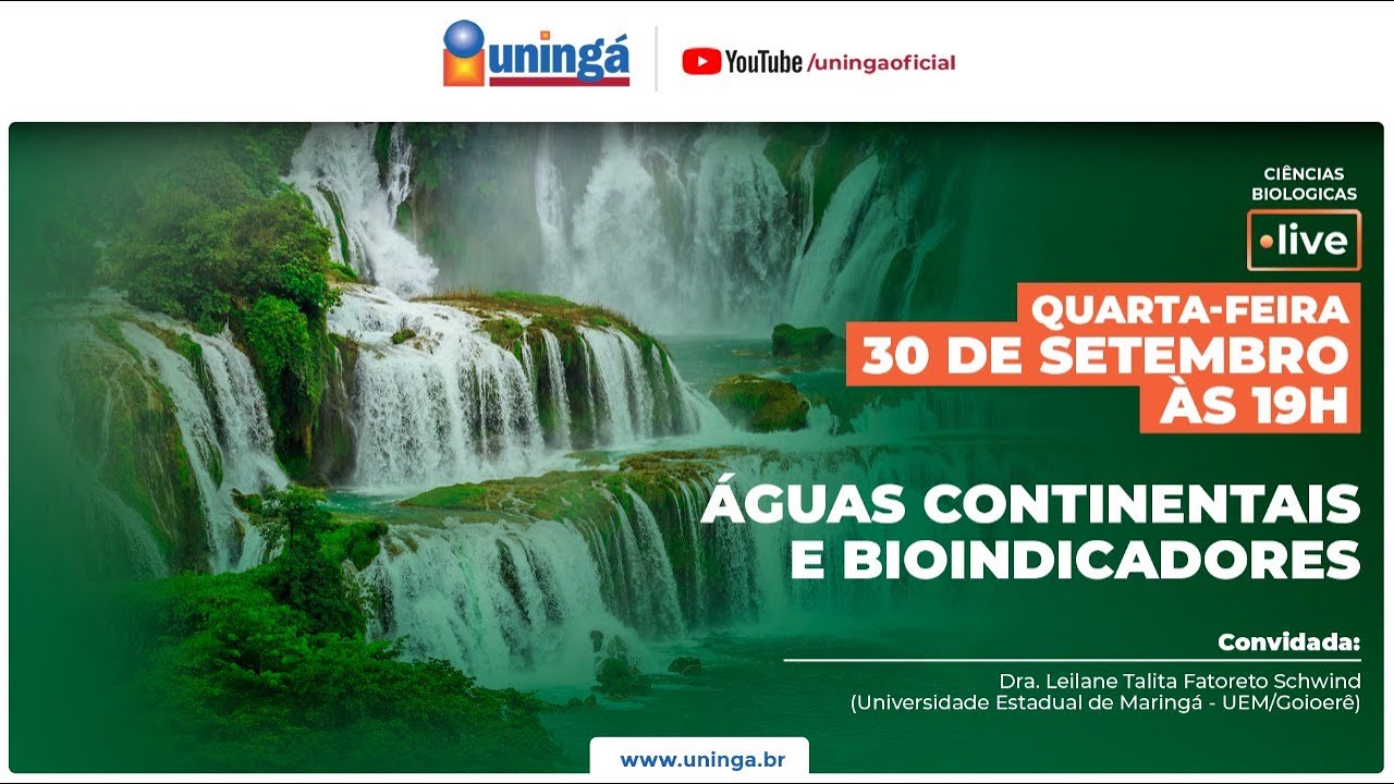 ÁGUAS CONTINENTAIS E BIOINDICADORES - YouTube
