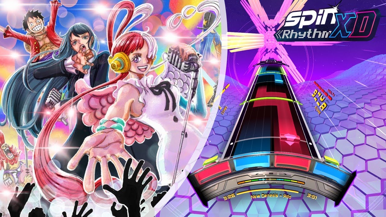 Spin Rhythm XD | Ado - New Genesis (One Piece Film Red) | Full Combo ...