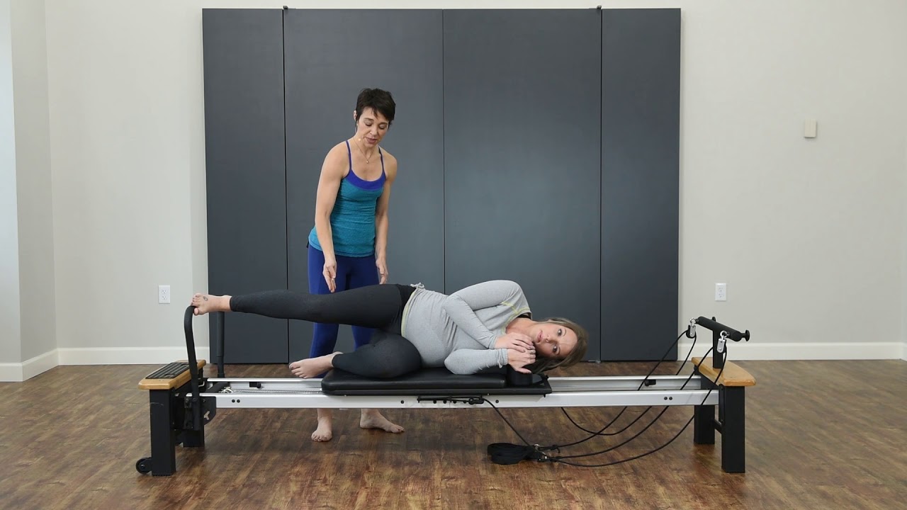 AeroPilates Prenatal Workout Preview - YouTube