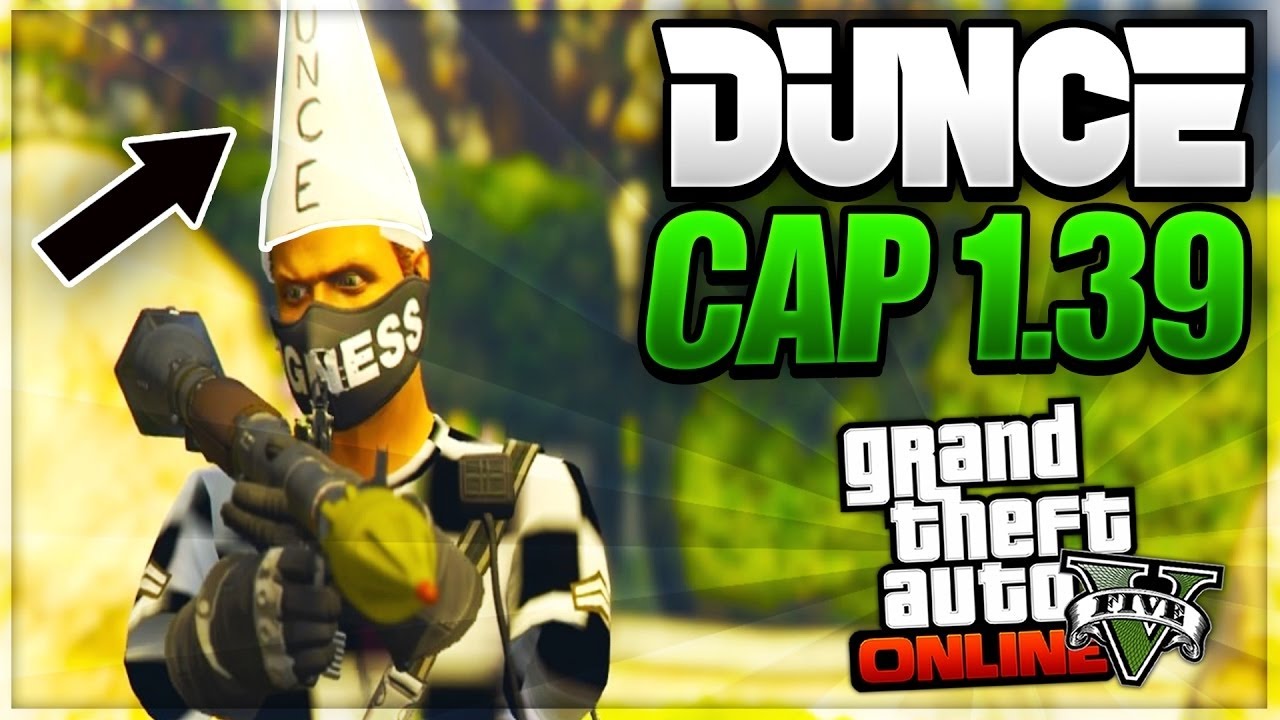 GTA 5 Online - OBTAIN THE DUNCE CAP ON ANY OUTFIT (EASY) *1.39* (PS4 ...